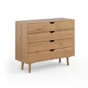 Commode bois massif | Chêne, pin, hêtre – Meubles-et-bois.com
